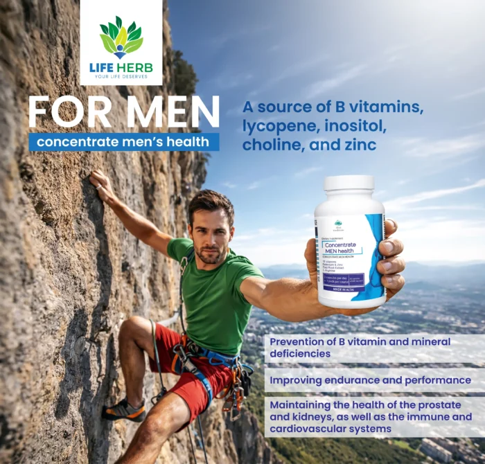 Concentrate Men’s Health For Man, 60 capsules – Life Herb